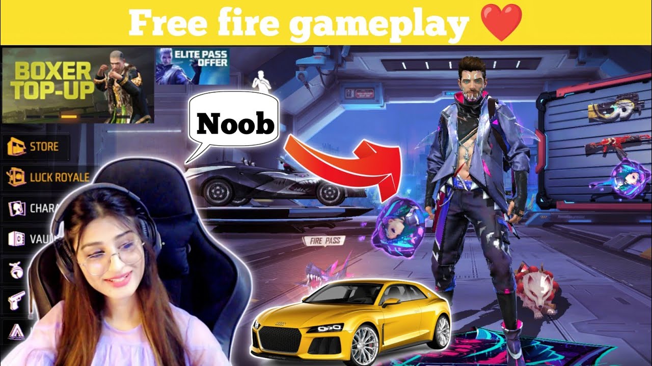 free fire gameplay | free fire best mobile player gameplay 2022 - YouTube