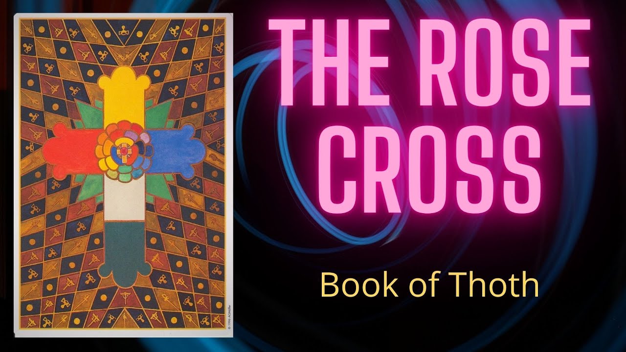 Meaning of the Rose Cross on the back of Book of Thoth Tarot Cards ...
