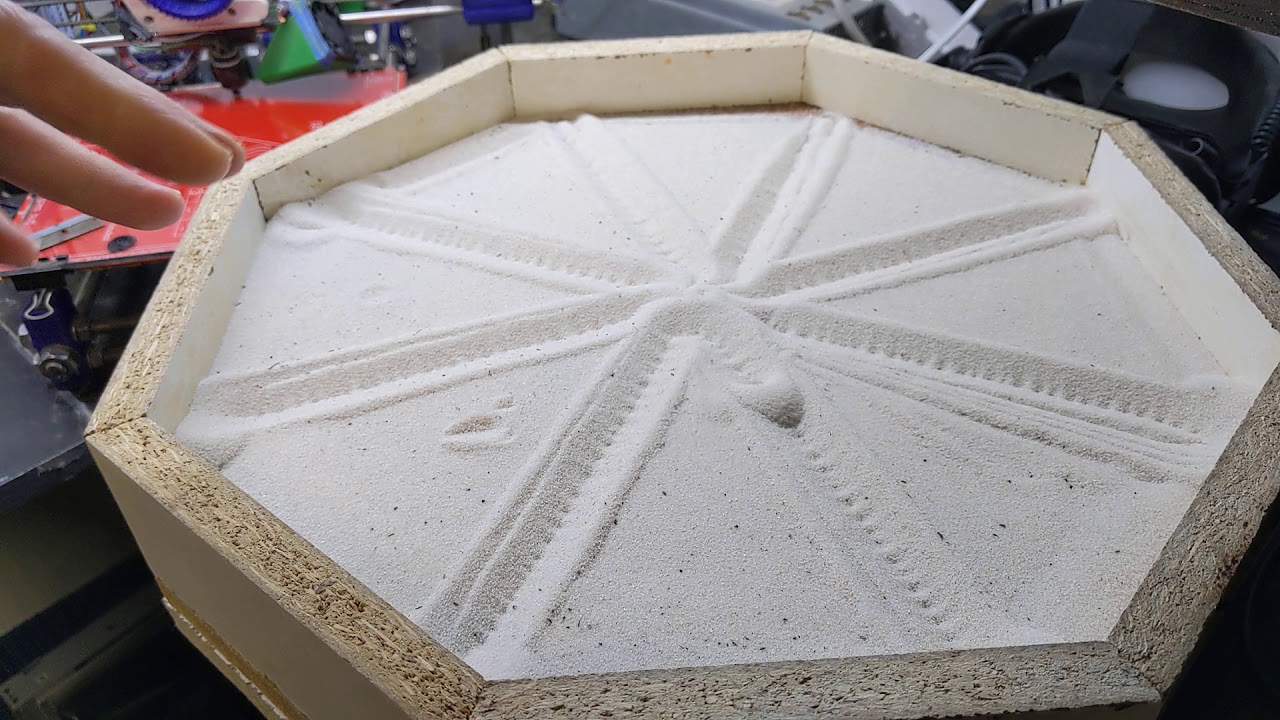 Sand drawing - Sand drawing! - YouTube