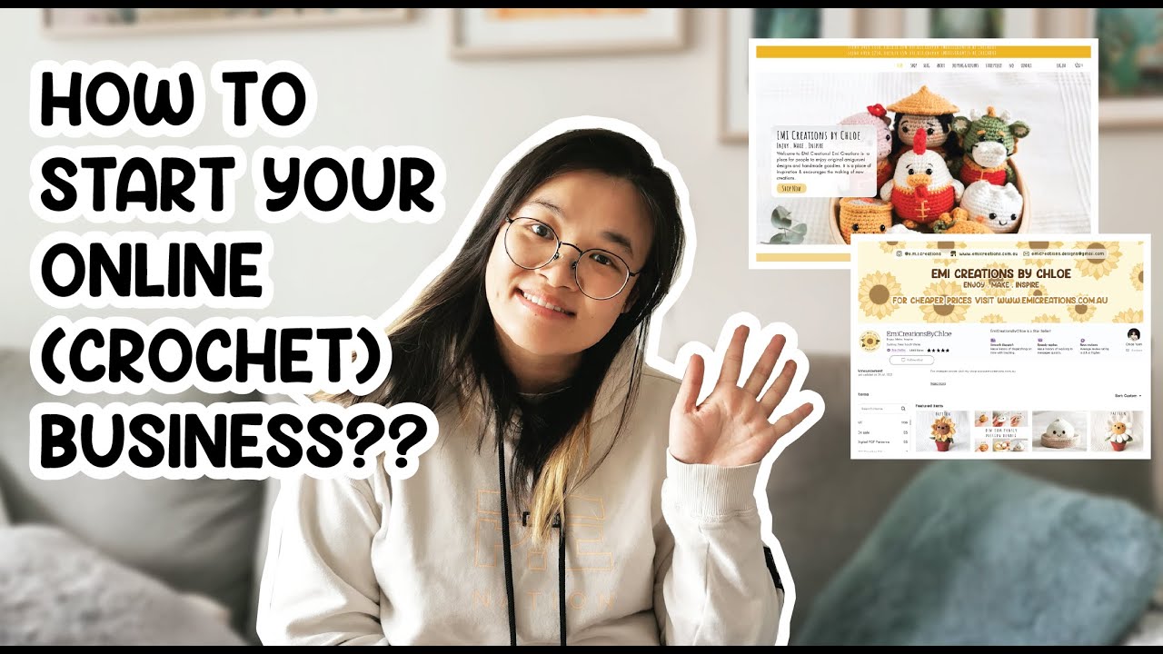 How to Start Your Online (Crochet) Business? - YouTube