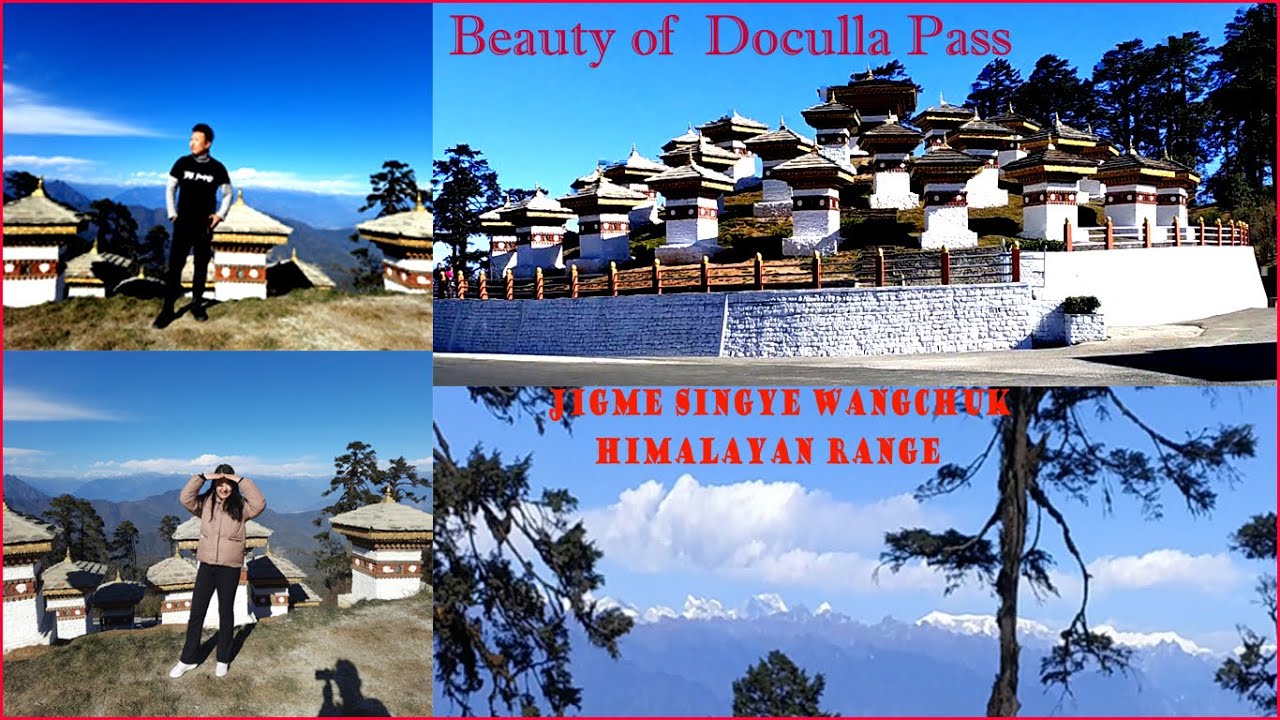 Way to Dochula Pass Thimpbhu Bhutan - YouTube