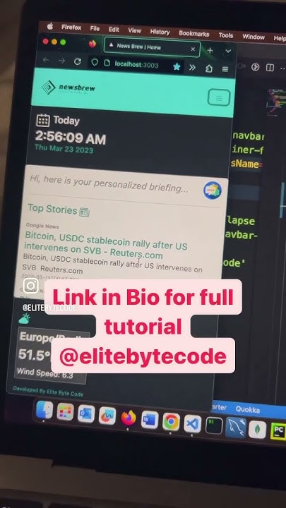 I Created My Own News App 2 Avoid Targeted Ads Chatgpt Coding Programming Python React