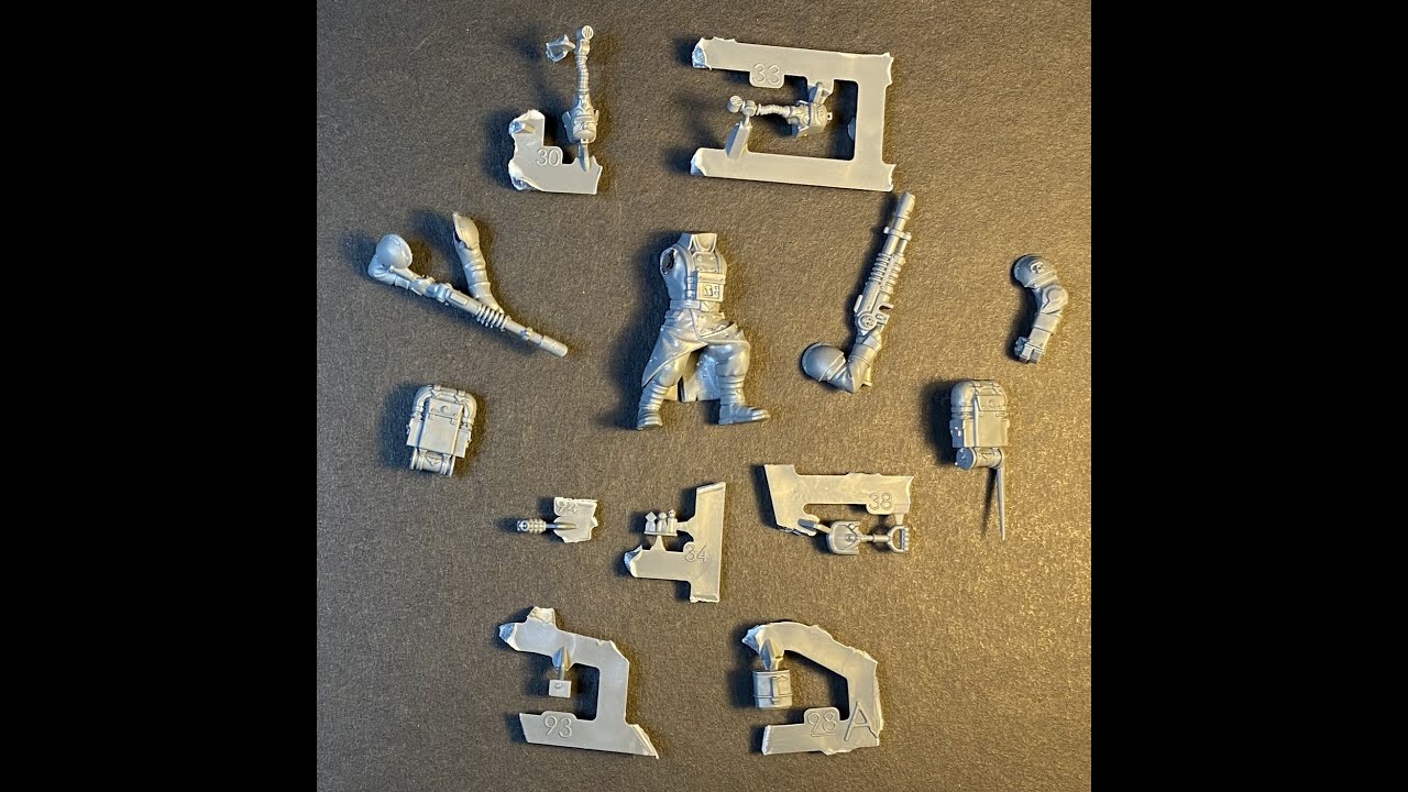 Hardened Veteran Guardsman Magnetized Krieg Death Korps Kill Team ...