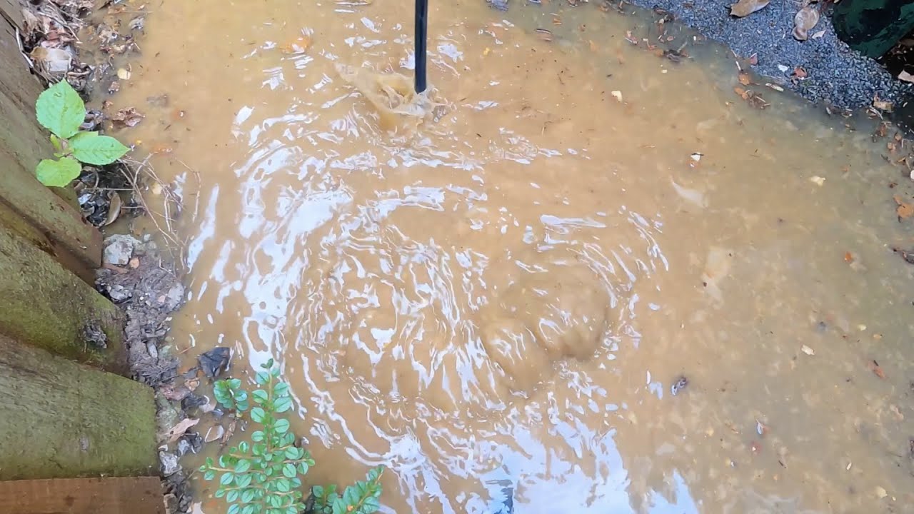 Overflowing Blocked Manhole And Multiple Blocked Gullies Youtube