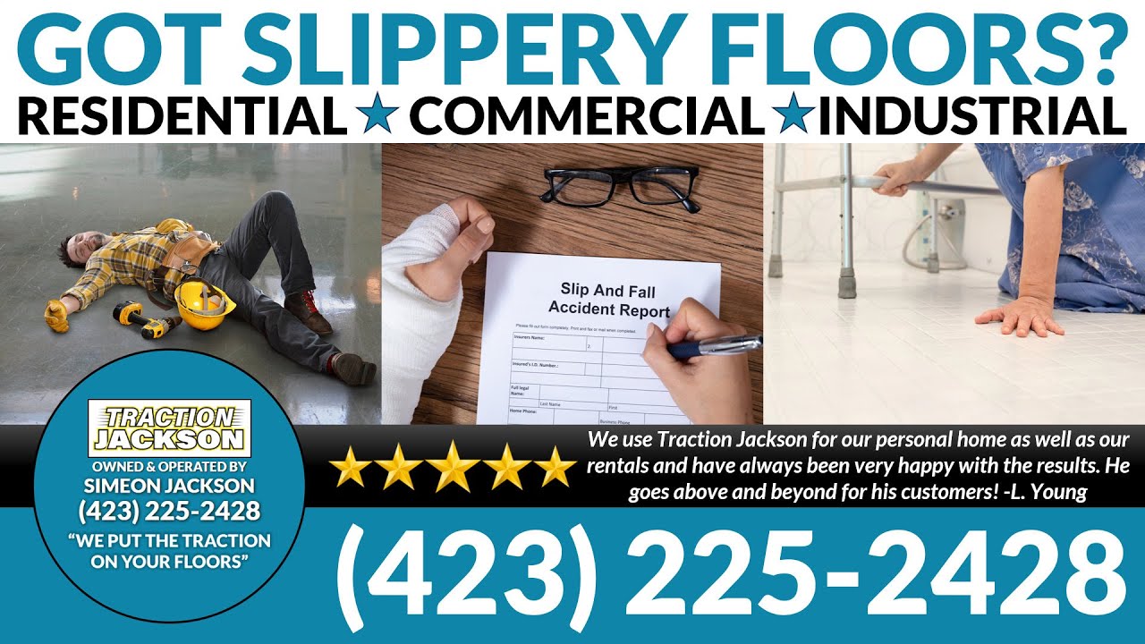 Traction Jackson Slippery Floor reatments - YouTube