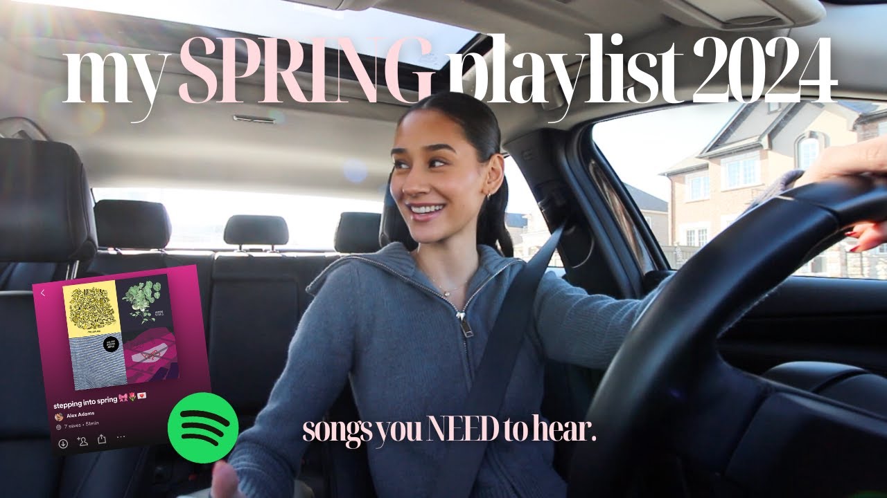 my SPRING playlist 2024! *songs you NEED to hear* - YouTube