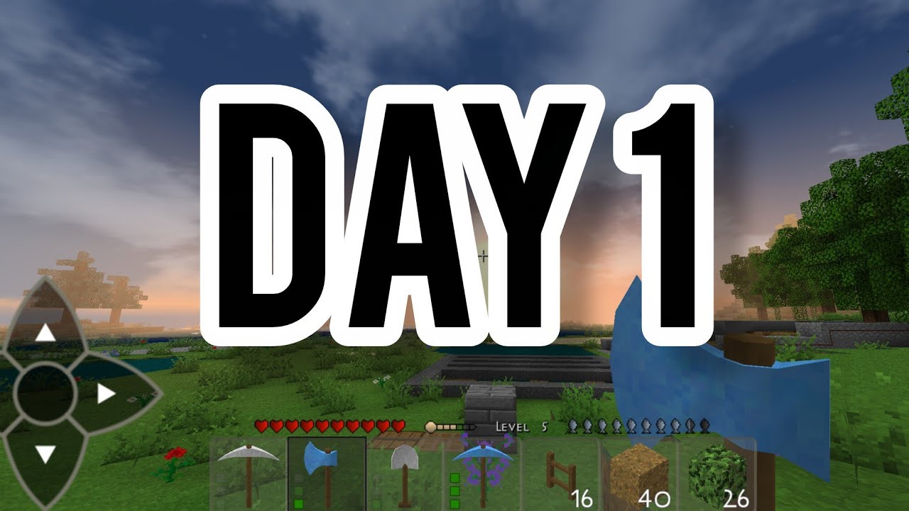 Survivalcraft 2 - Gameplay Walkthrough Part 1: Day One - YouTube