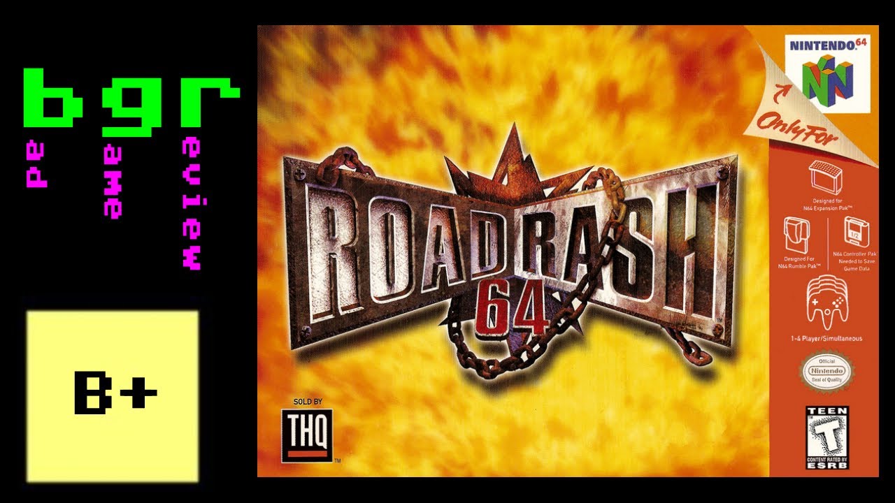 [BGR] everyN64 - Road Rash 64 - YouTube