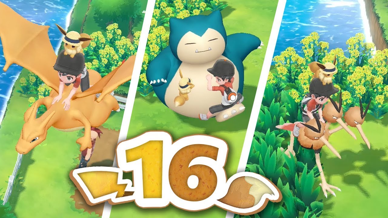 Pokémon Let's Go Pikachu & Eevee - Episode 16 | Flight to Fuschia ...