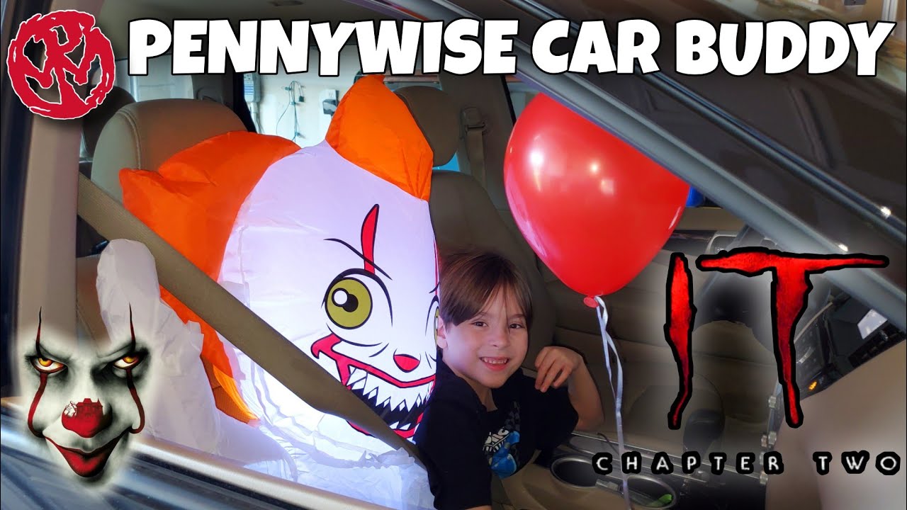 Pennywise Car Buddy Halloween Inflatable 2021 Car Decorations IT ...