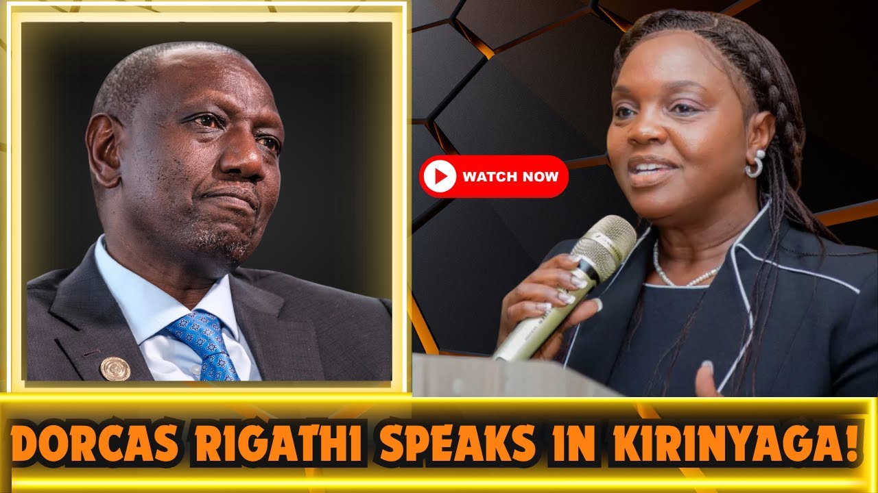 Listen to pastor Dorcas Rigathi's powerful speech in Kirinyaga County ...