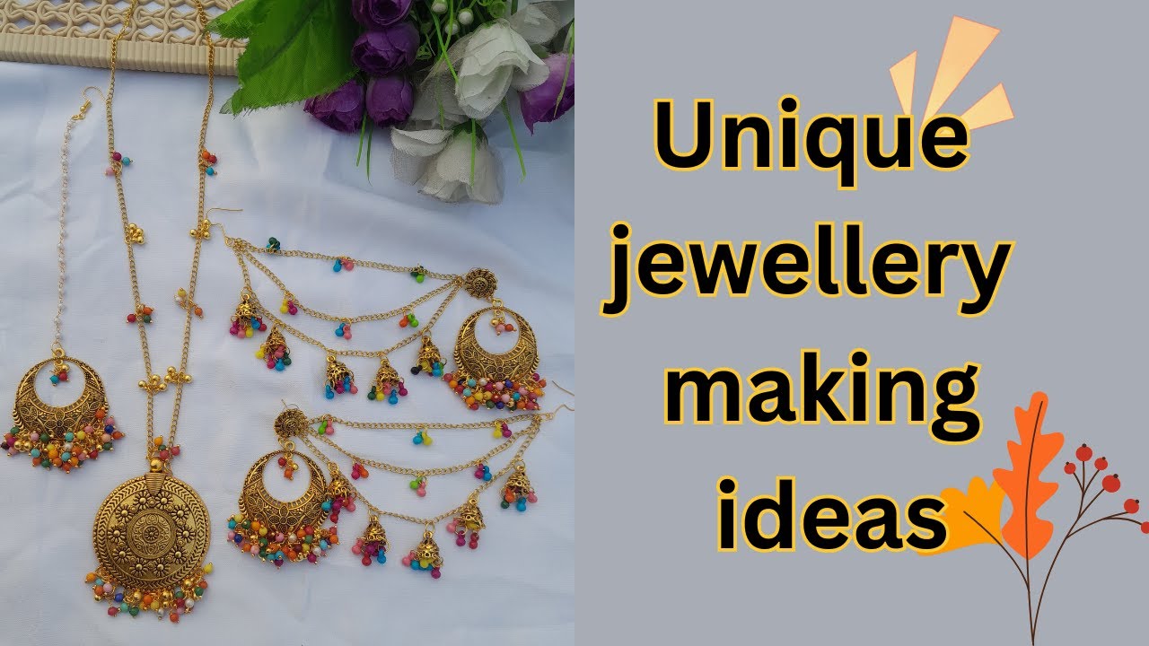 Unique jewelry making Ideas - YouTube