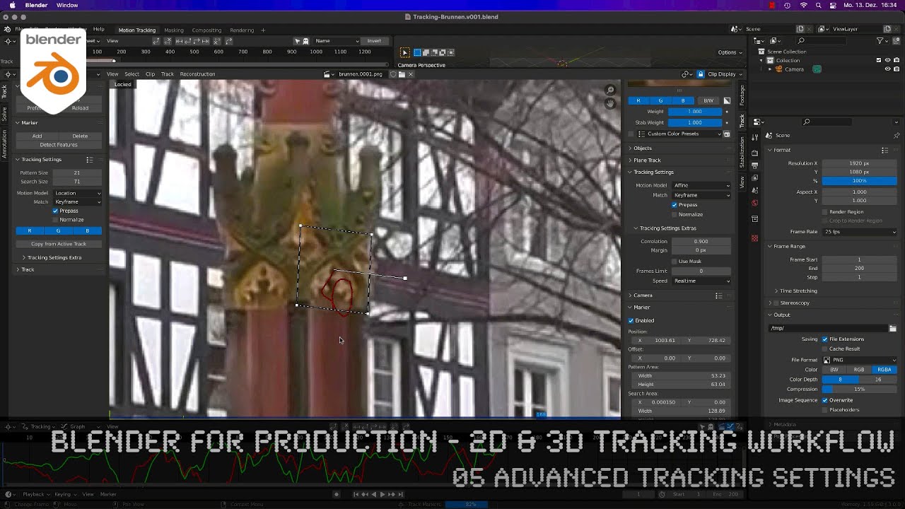 Blender 3.0 for Production - 2D & 3D Tracking Workflow - 05 Advanced ...