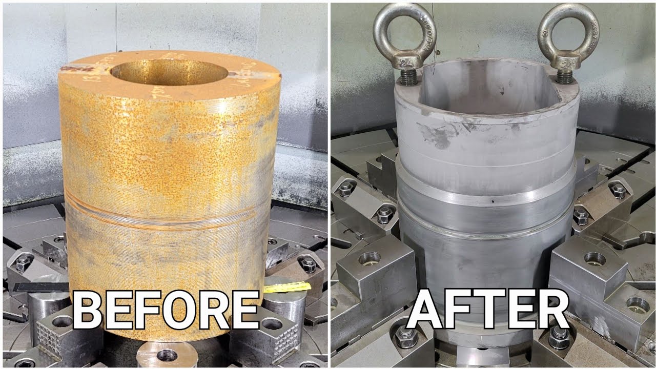 Bushing | Hot Rolling Mill | CNC VTL - YouTube