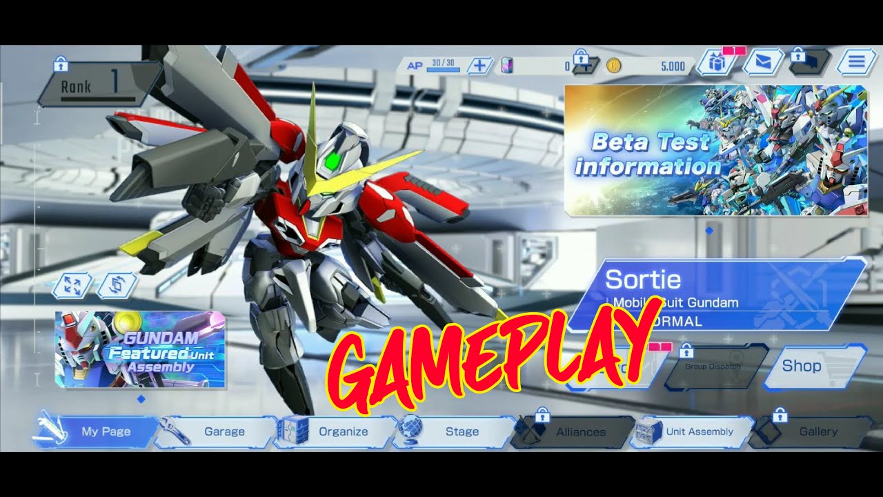 SD Gundam G Generation ETERNAL | Gameplay Android - YouTube