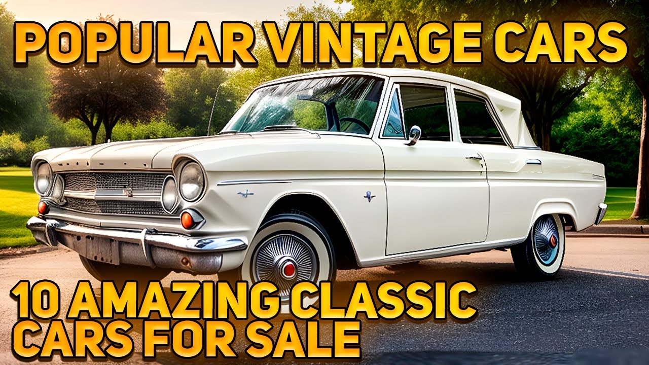 Popular Vintage Cars in America: 10 Amazing Classic Cars for Sale on ...
