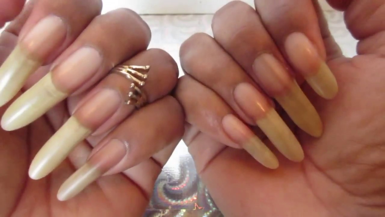 August Natural Nail Update - YouTube