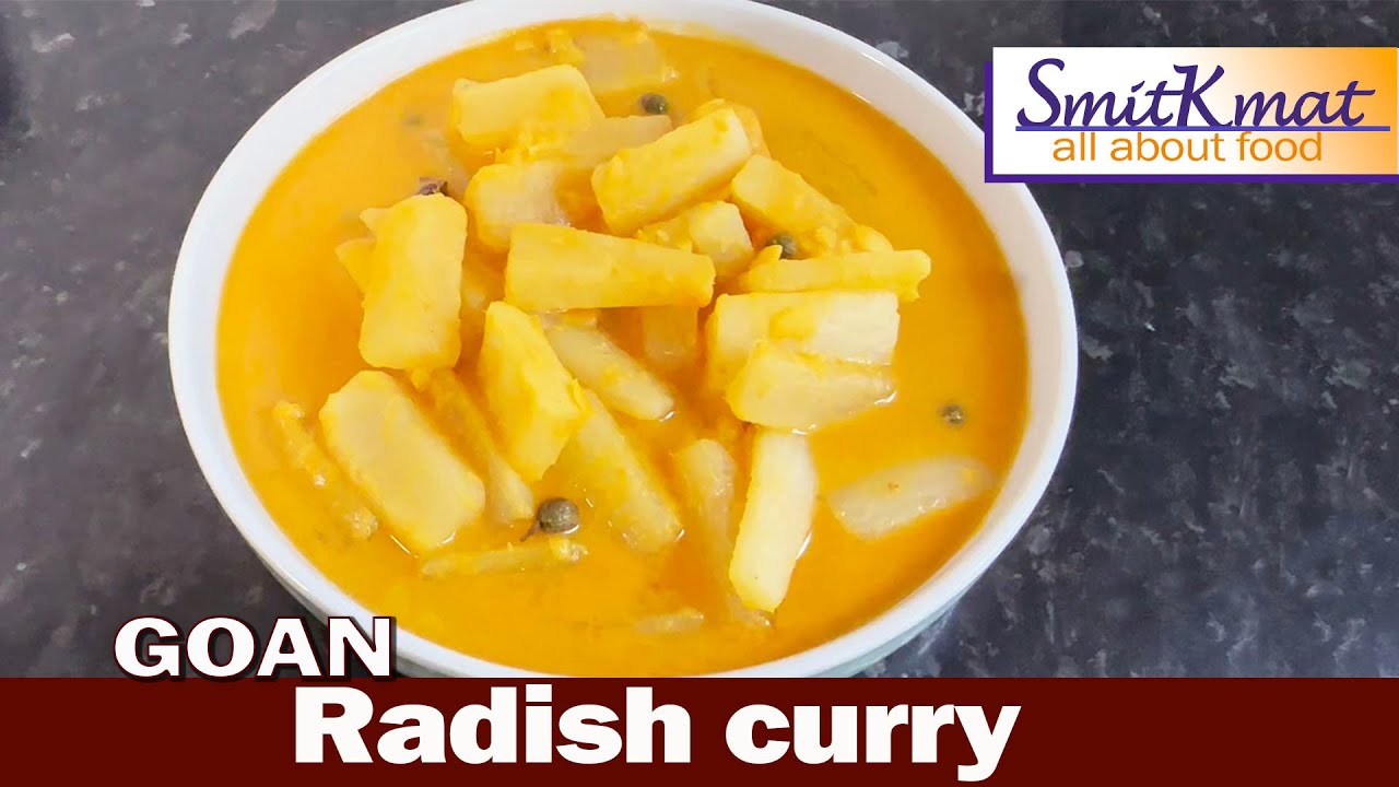 Goan Radish curry | Mooli curry | mulyacho ross, Goan saraswat recipe ...