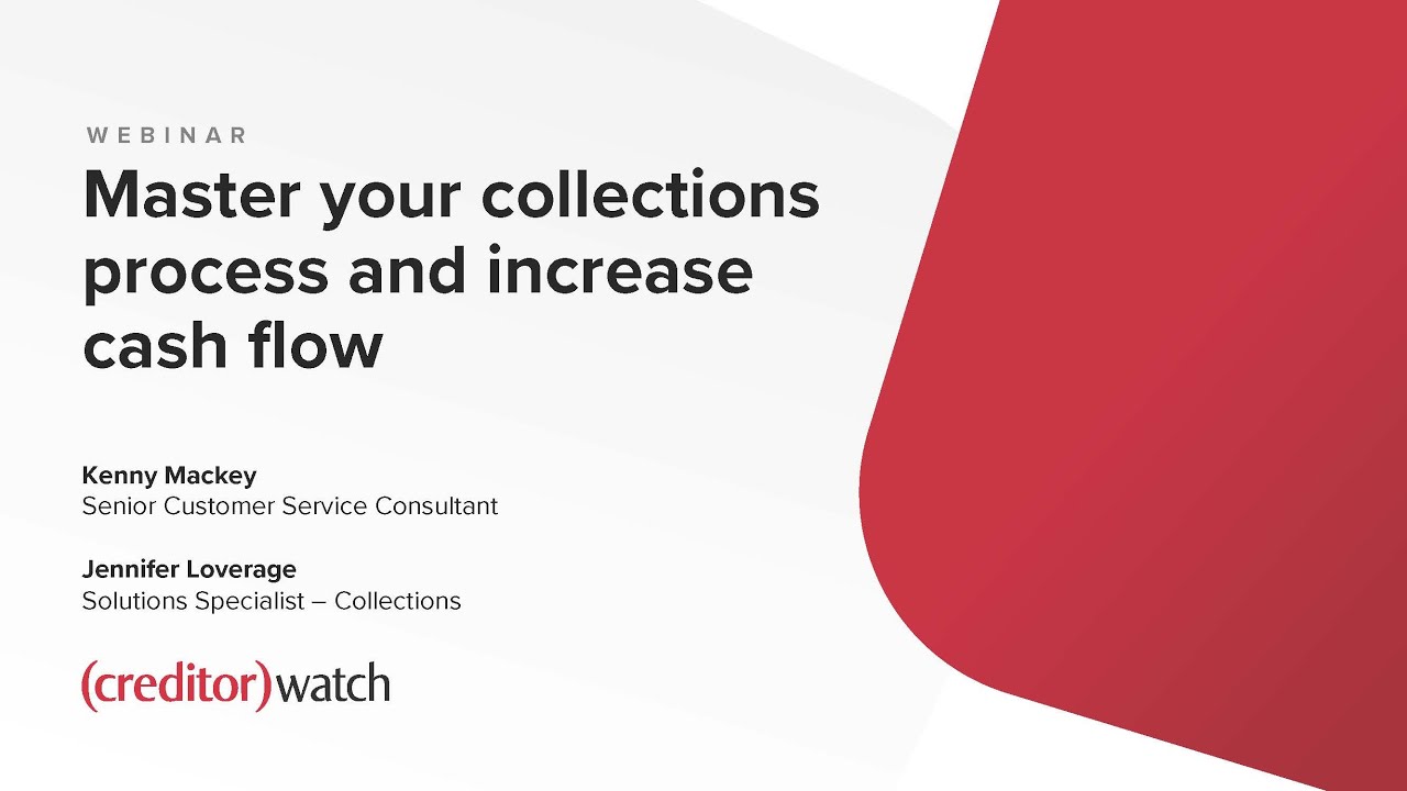 Master your collections process and increase cash flow - YouTube