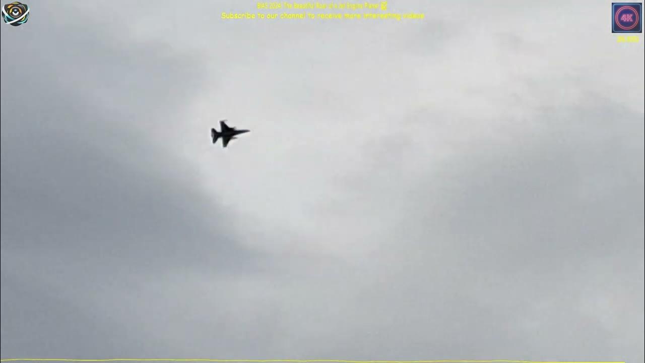 BIAS 2024: The Beautiful Roar of a Jet Engine Plane! ️🎶 - YouTube