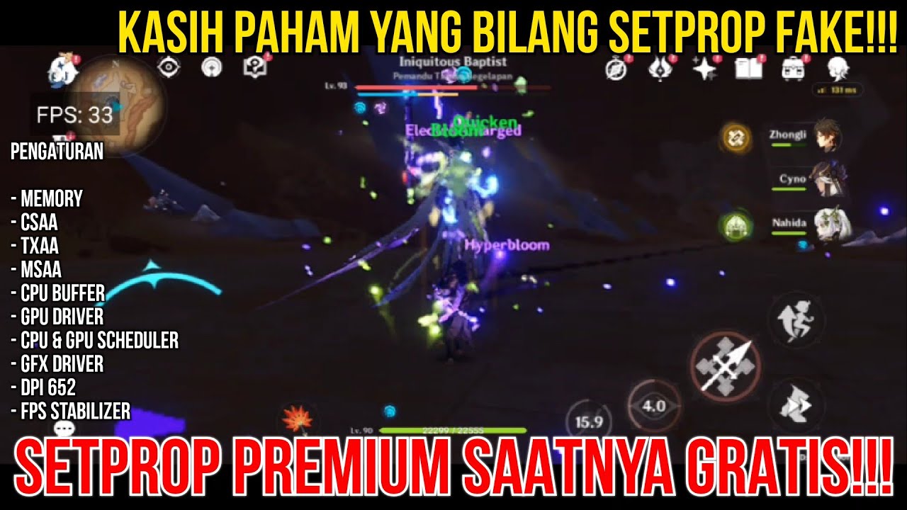 Module Vip Gratis Non Root! Setprop Gaming Genshin Impact Ini Bisa Meningkatkan Performance Hp ...