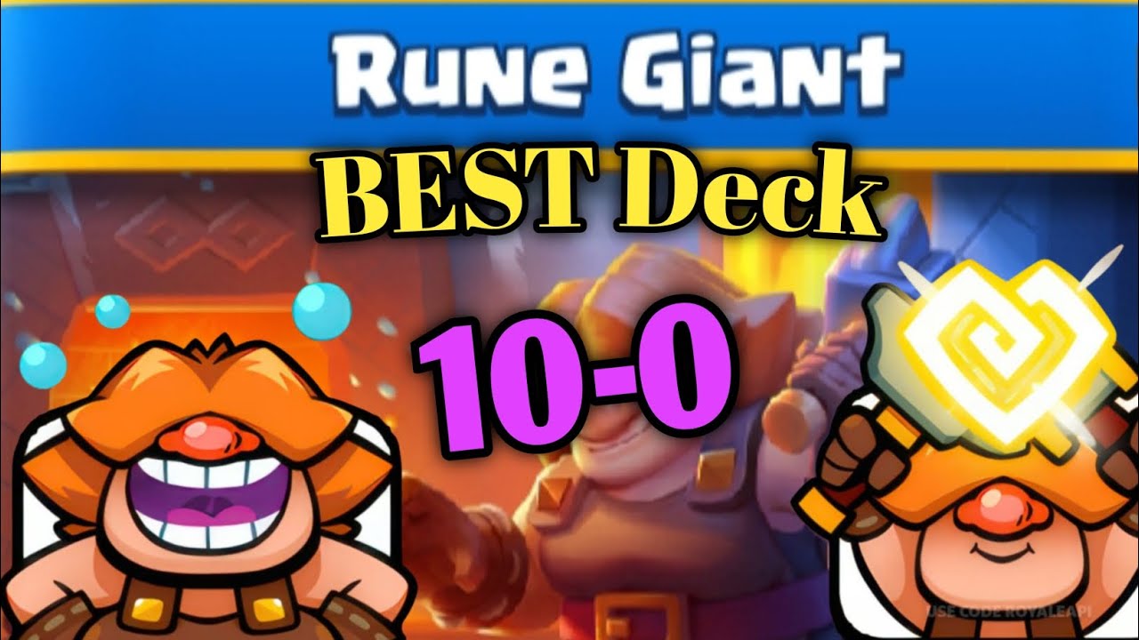Rune Giant Challenge Best Deck • Rune Giant Best Deck • ShravannnCR ...