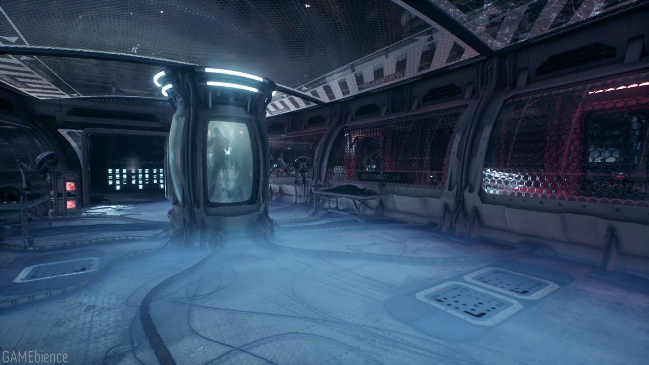 3 Hour - Batman Arkham Knight - Airship Cryo Lab Ambience - YouTube