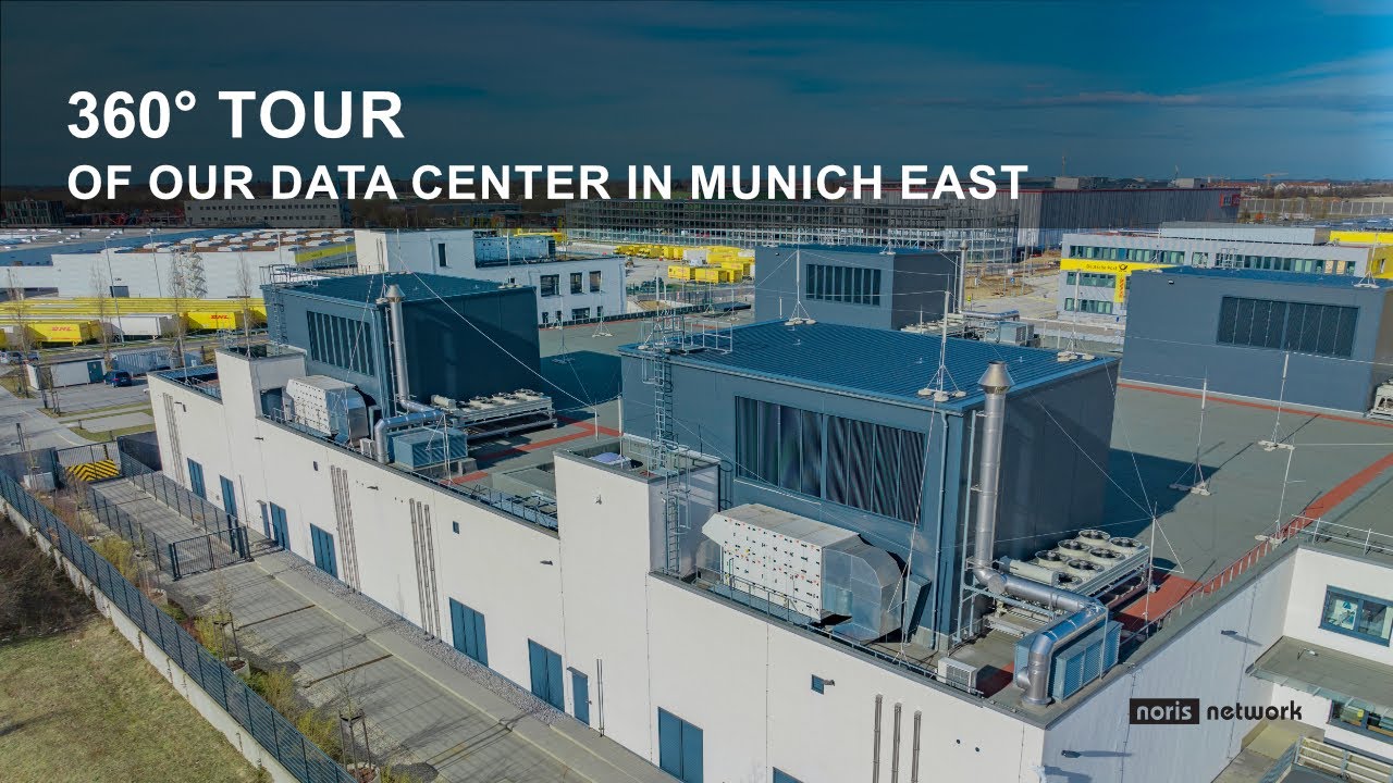 Munich data center: 360° tour of the data center – noris network - YouTube