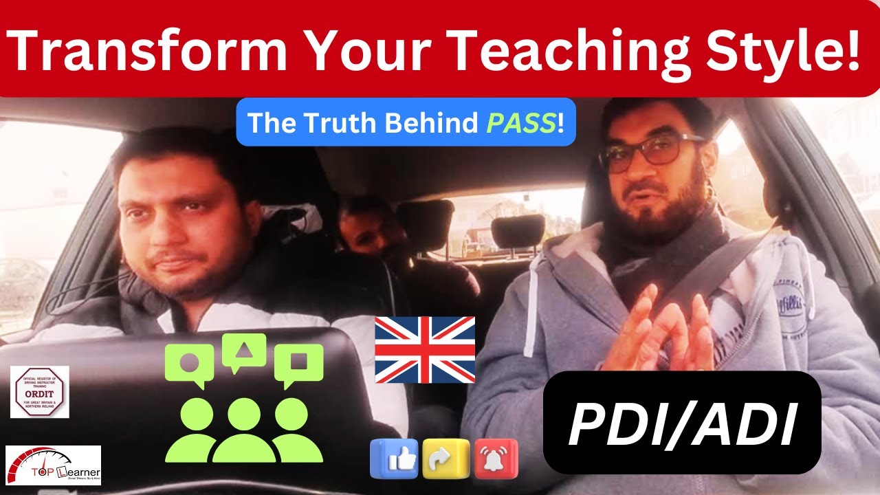 Top UK Driving Instructor Shares Best PDI to ADI Tips| adi part 3 test ...