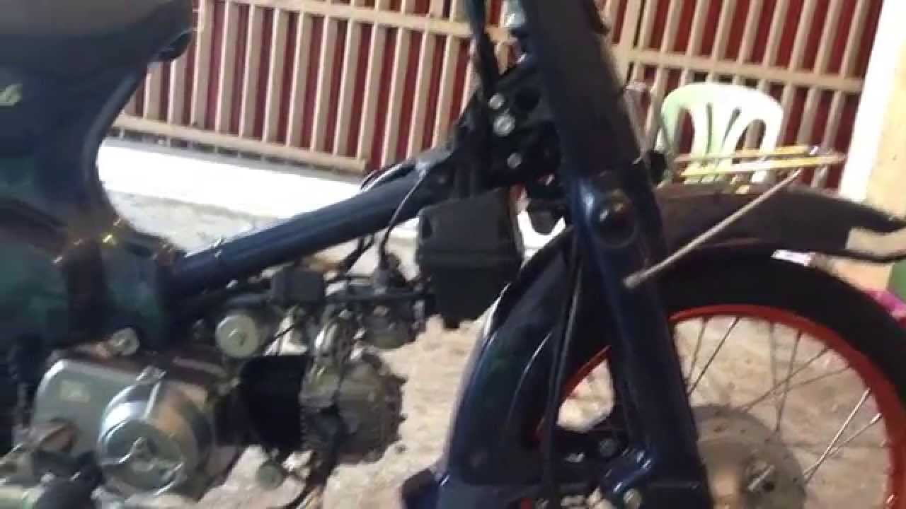 Honda Super Cub 90 Custom KS - YouTube