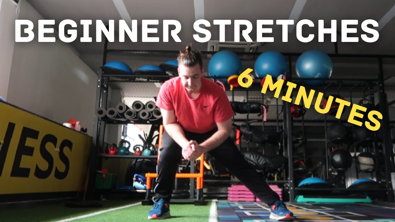 Overweight stretching routine | for beginners (6 Minutes) - YouTube