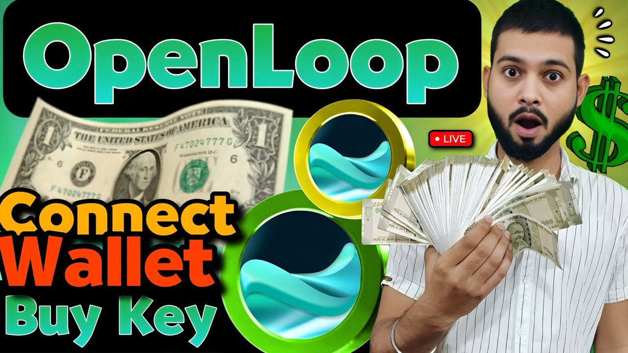 OpenLoop Node - Wallet Connection And Key Buying Guide - Join Early Airdrop Phase - YouTube