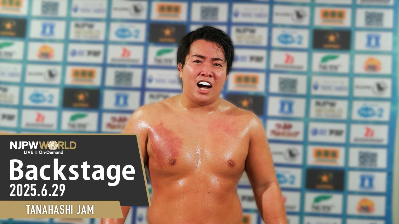 #TANAJAM 0th Match Backstage (with Subtitles) 6/29/25 | TANAHASHI JAM～至 ...