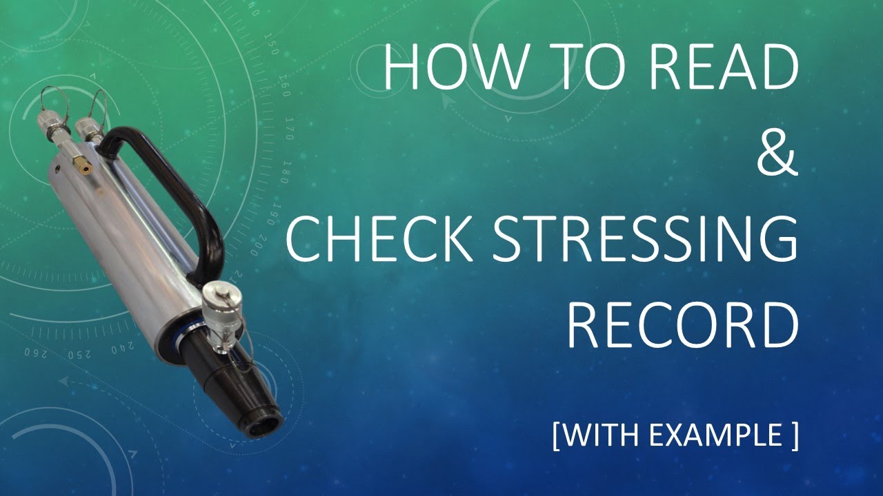 How To Read & Check Stressing Record? [Elongation] #PT #Posttension # ...