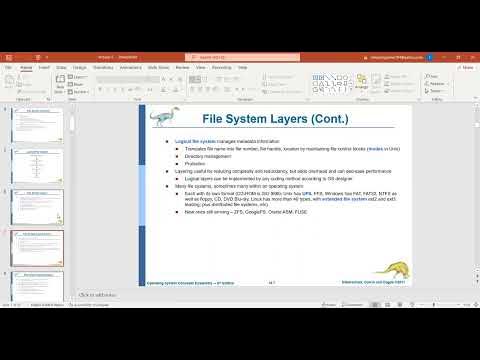 شرح نظم تشغيل Operating system- file system implementation - YouTube