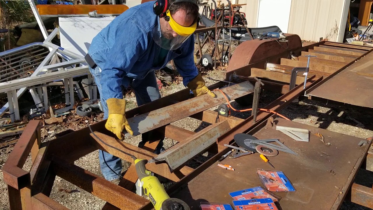 Car Trailer cut in half part 2 - YouTube