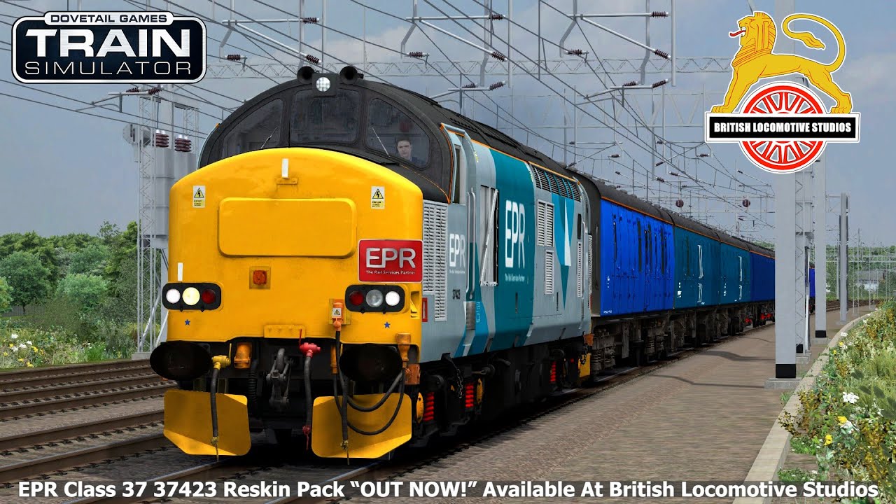 BLS - TS Classic EPR Class 37 37423 Reskin Pack "OUT NOW" (Overview ...