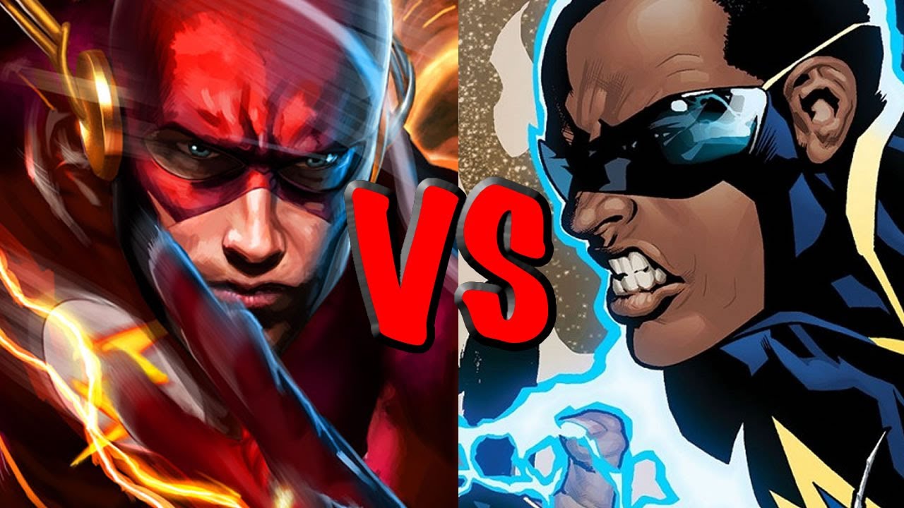 Flash vs Black Lightning | Source Rap Battle - YouTube