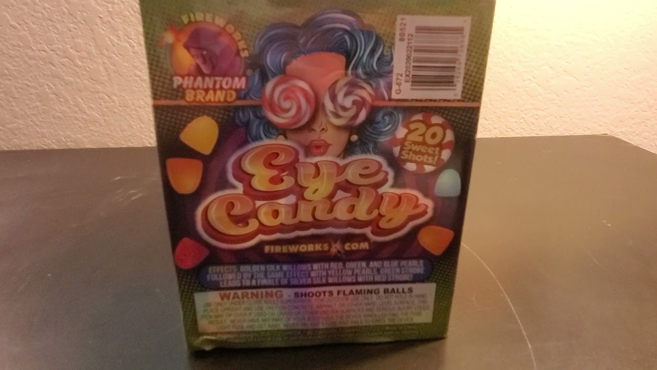 Eye Candy By Phantom Fireworks - YouTube