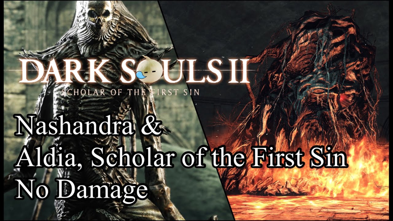 Nashandra & Aldia, Scholar of the First Sin / No Damage / Dark Souls 2 ...