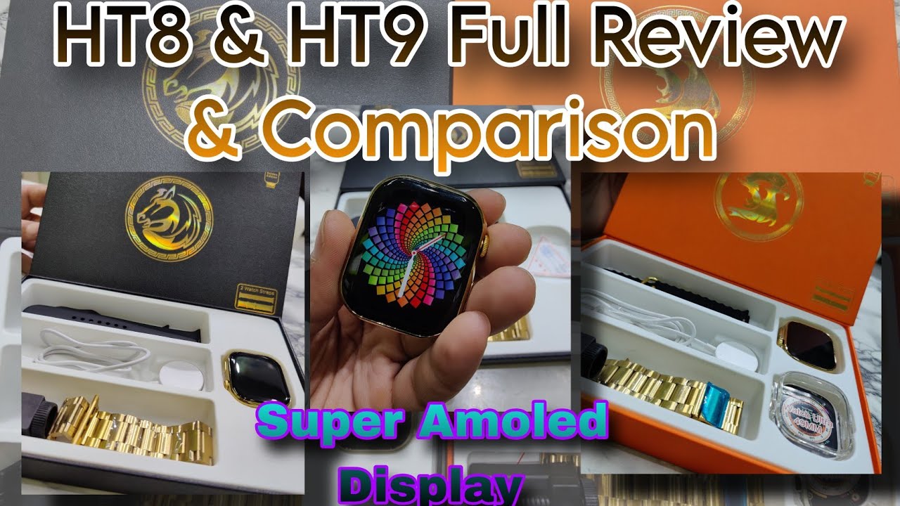 Watch HT8 Classics & HT9 Ultimate Unboxing and Full Review || 60xeconds ...