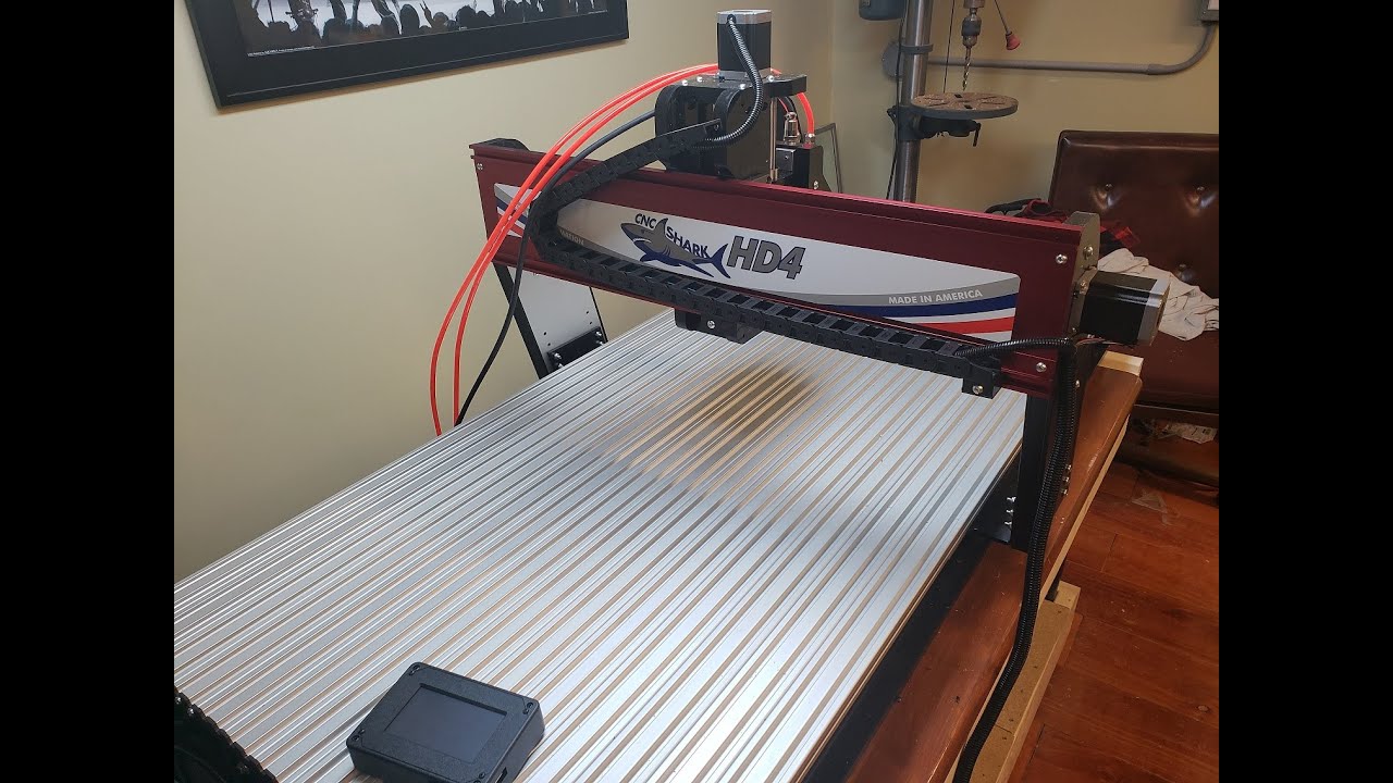 Shark hd4 cnc machine walkaround - YouTube