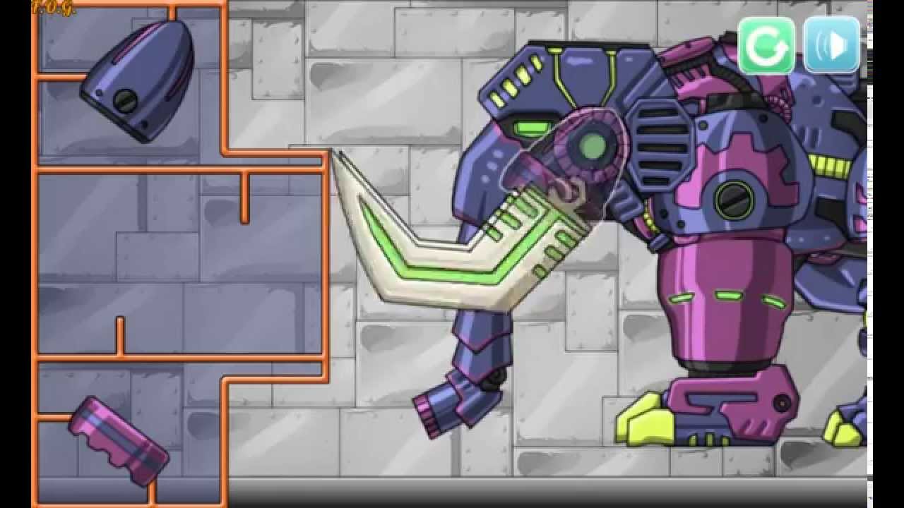 Dino Robot Mammoth Walkthrough - YouTube