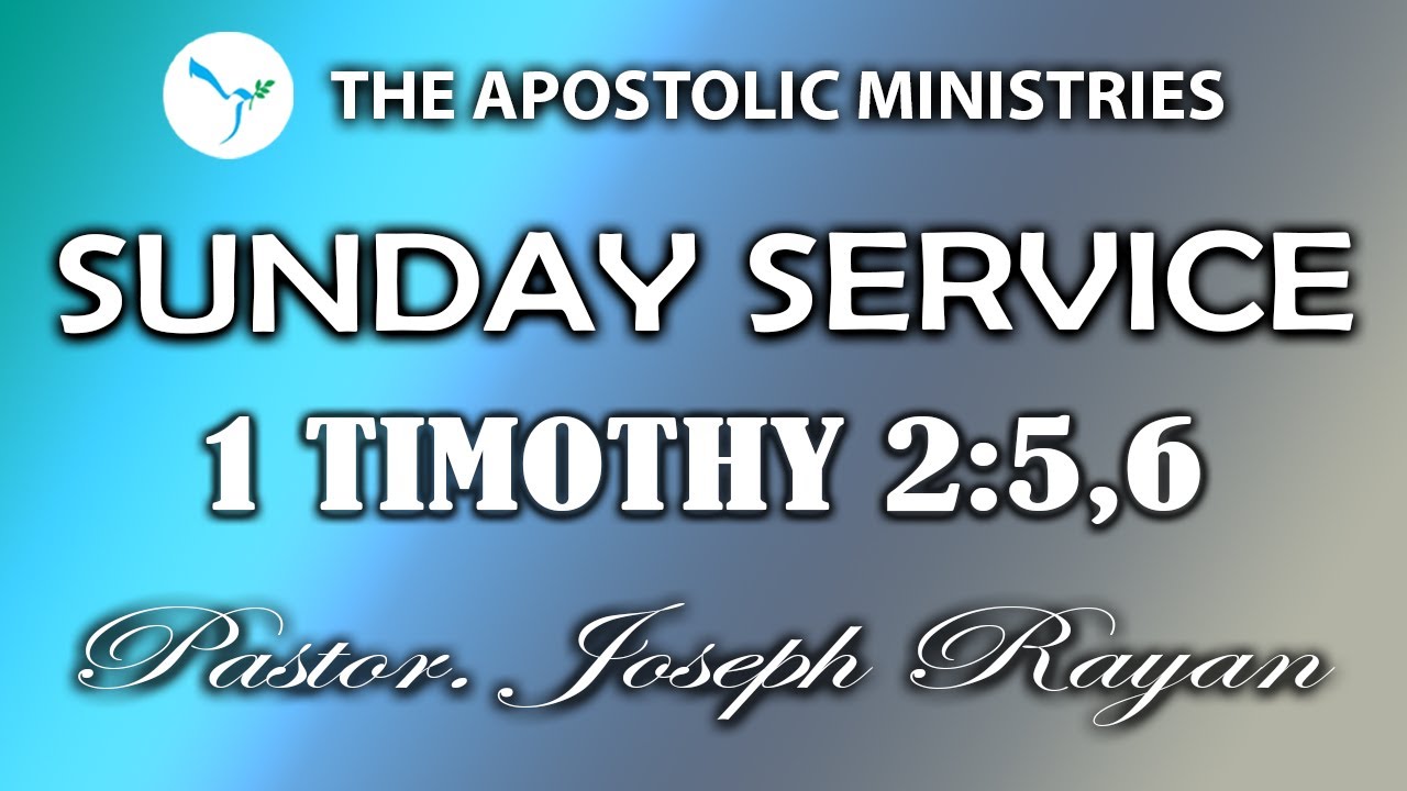 1 Timothy 2 5-6 - YouTube