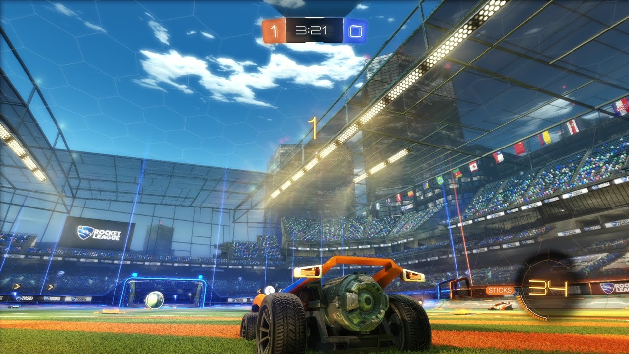 로켓 리그 4 VS 4 프로 매치 (Rocket League / PSN) - YouTube