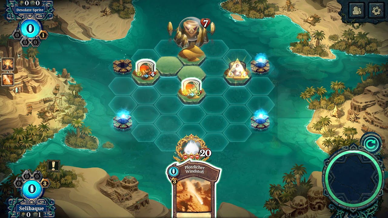 Faeria Elements page 3 puzzle 22 - YouTube