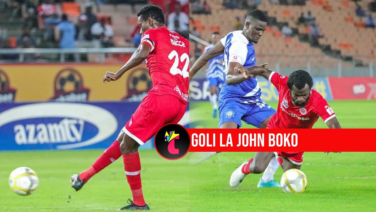 GOLI LA JOHN BOKO SIMBA VS DODOMA JIJI AZAM SPORTS FEDRATION CUP - YouTube