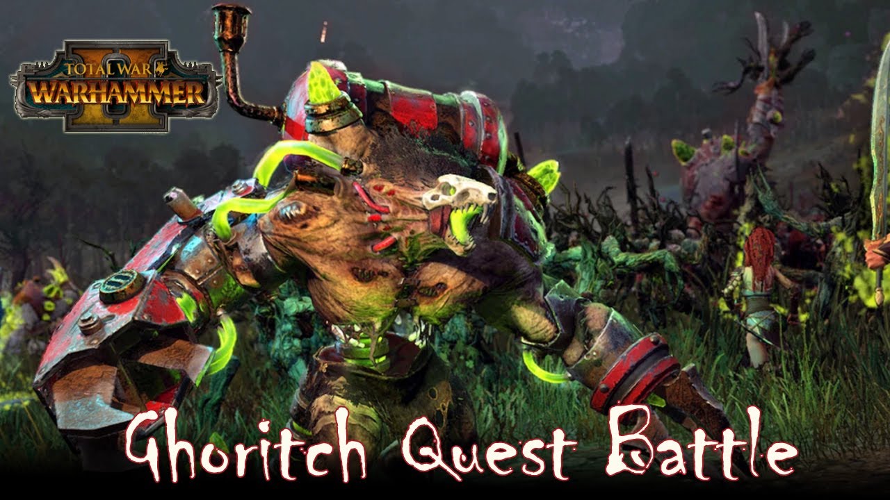 Total war Warhammer 2: Ghoritch quest battle - YouTube