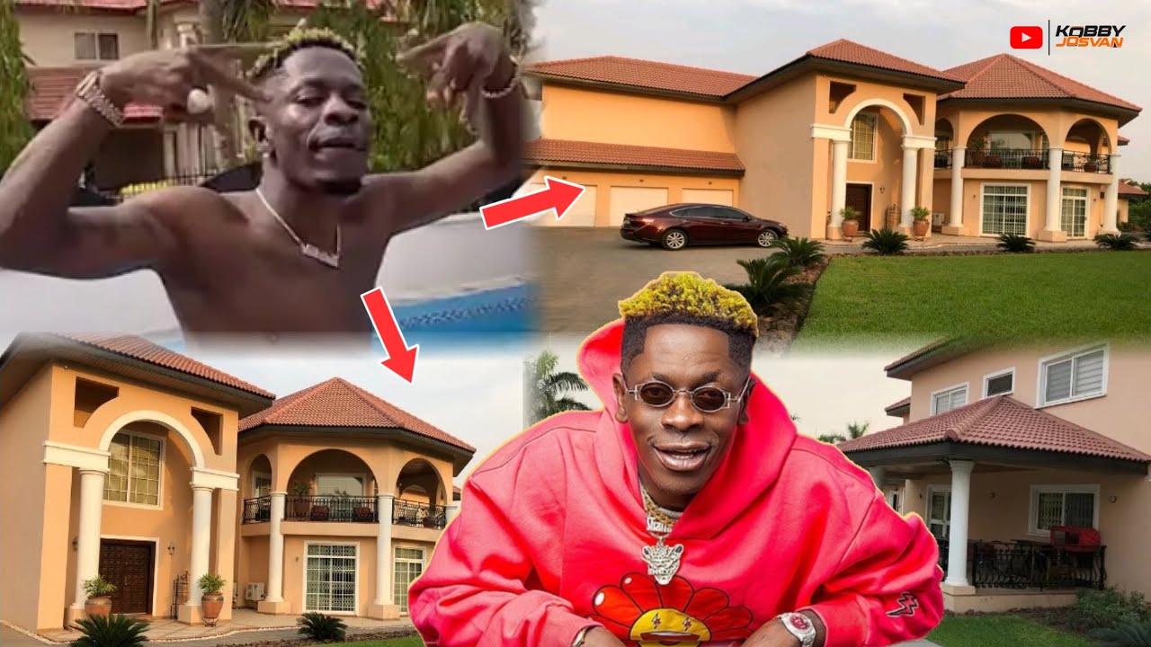 Shatta Wale shows off his $2.5M new mansion! 🏠 - YouTube