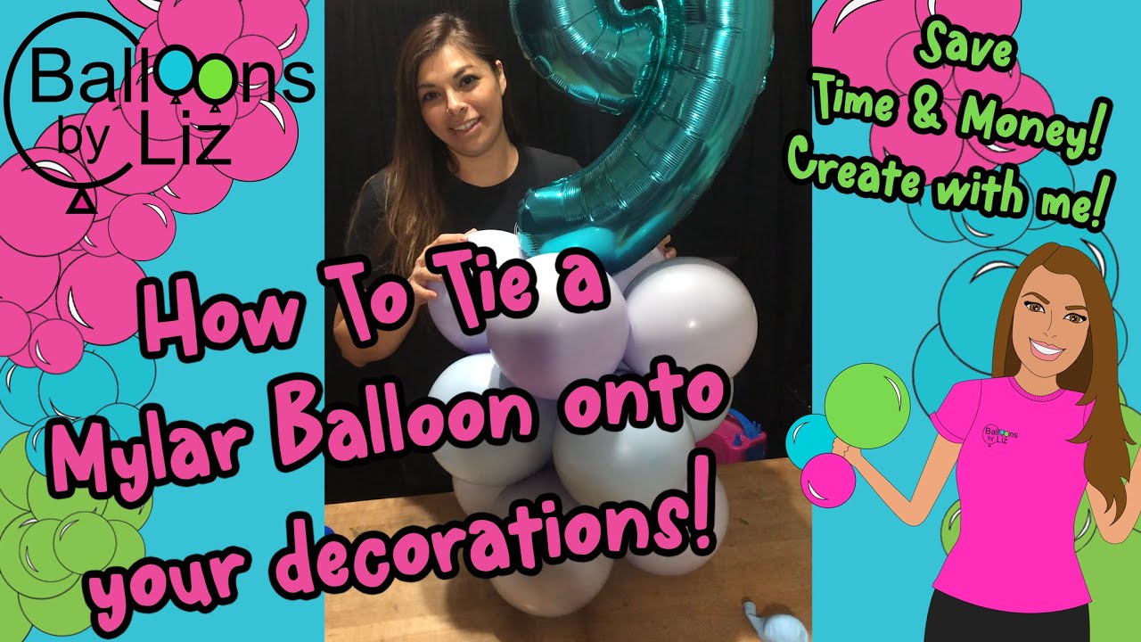 How to add a Mylar Number to Balloon Column Easy Tutorial! - YouTube
